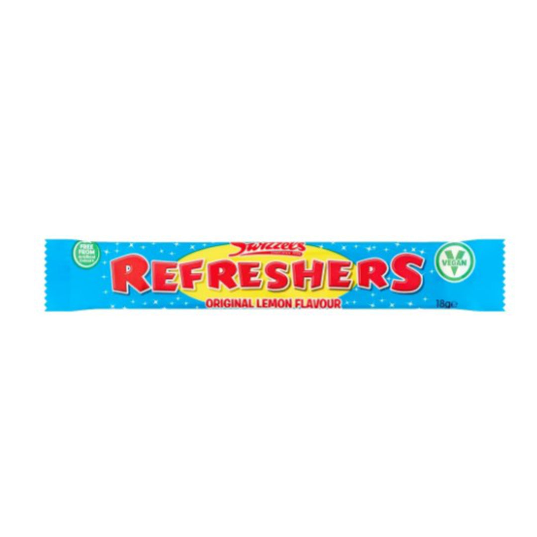 Swizzels Refreshers Original Lemon Flavour Chew Bar 18g – Lollypop Lane