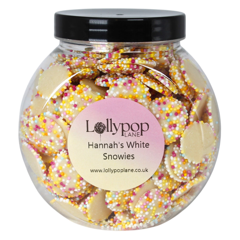 Hannah's Snowies Mini Sweet Jar - 400g – Lollypop Lane