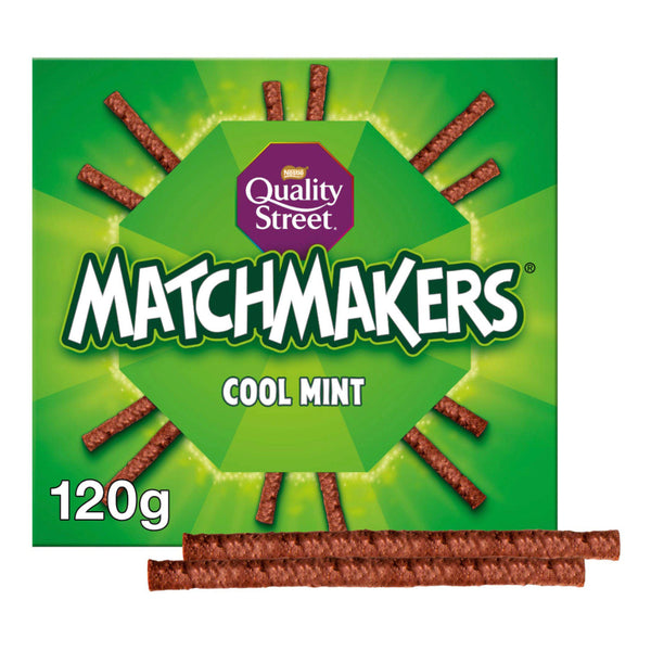 Quality Street Matchmakers Cool Mint Chocolate Box 120g – Lollypop Lane