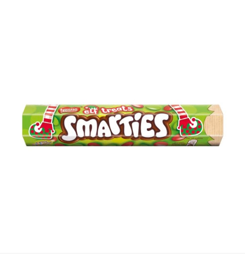 Smarties Elf Treats Milk Chocolate Giant Tube 120g – Lollypop Lane