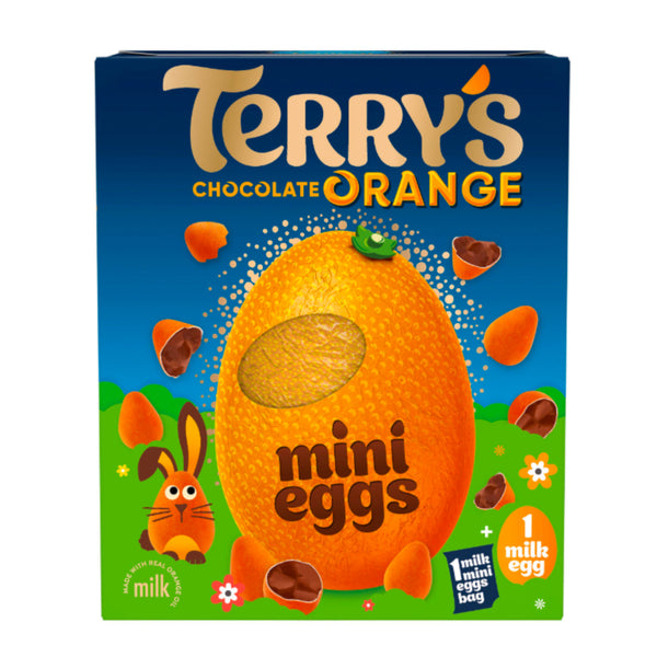 Terry's Chocolate Orange Easter Egg with Mini Eggs 200g – Lollypop Lane
