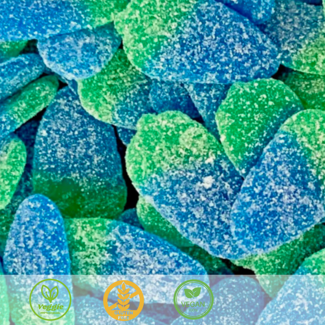 Fizzy Blue Raspberries – Lollypop Lane